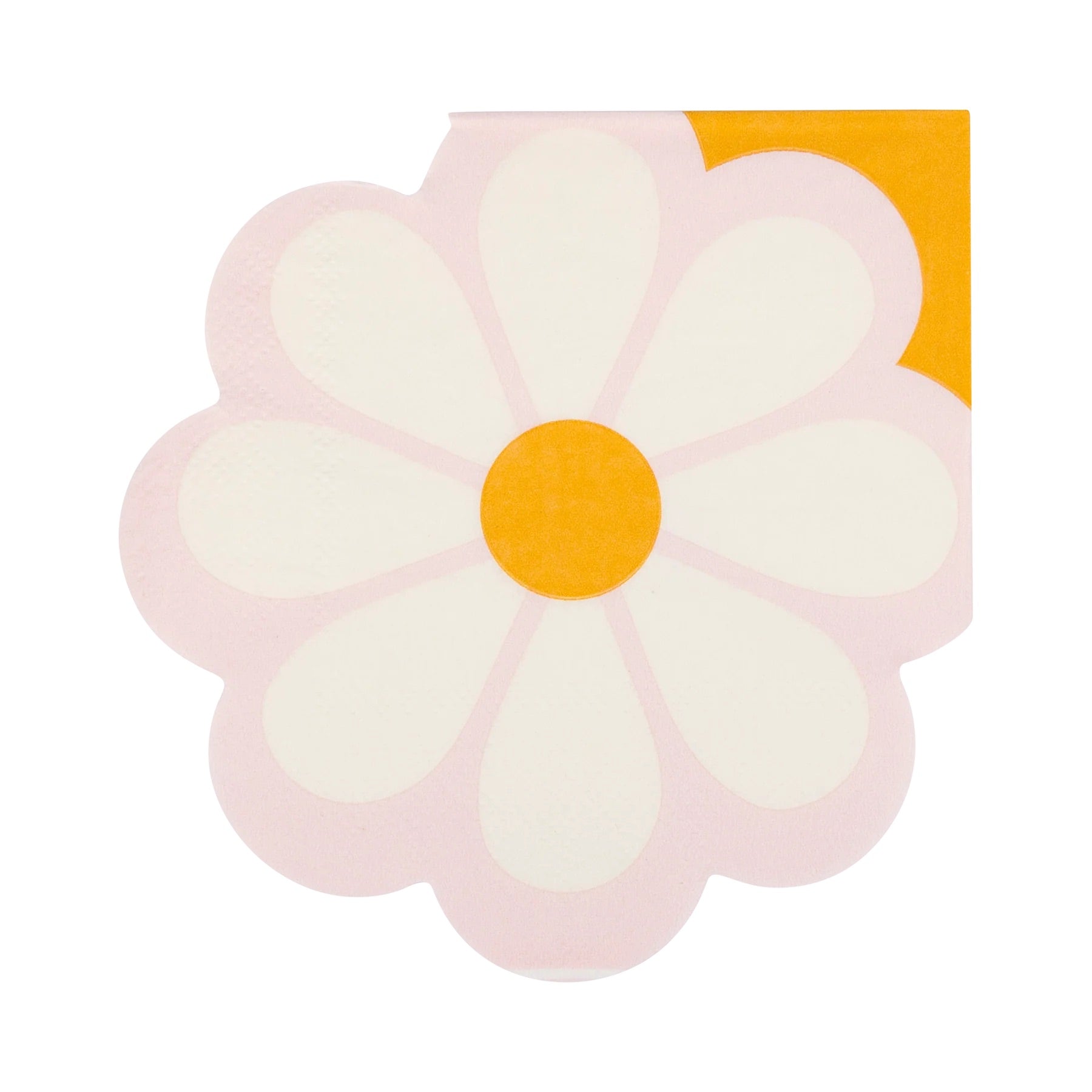 Disco Daisy Shaped Cocktail Napkins – Moment & Co