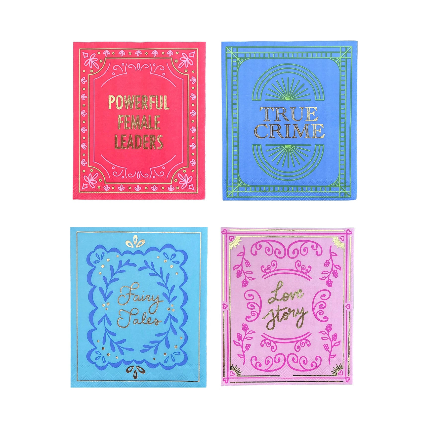 Book Club Paper Napkins – Moment & Co